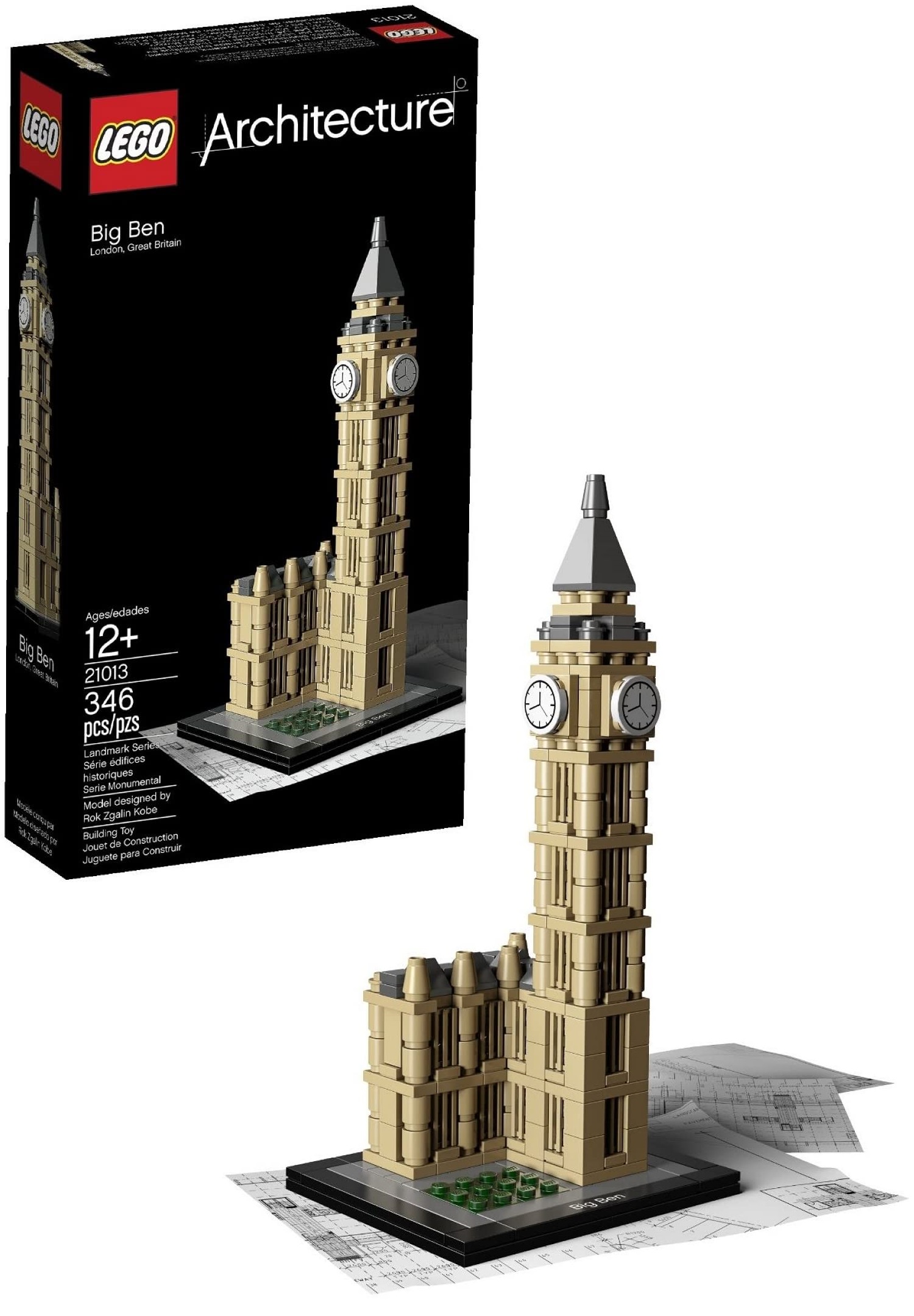 🧱Set de LEGO 21013 de Big Ben de LEGO Architecture🧱