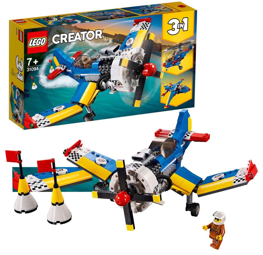 🧱Set de LEGO 31094 3 en 1 de Avión de carreras 🧱