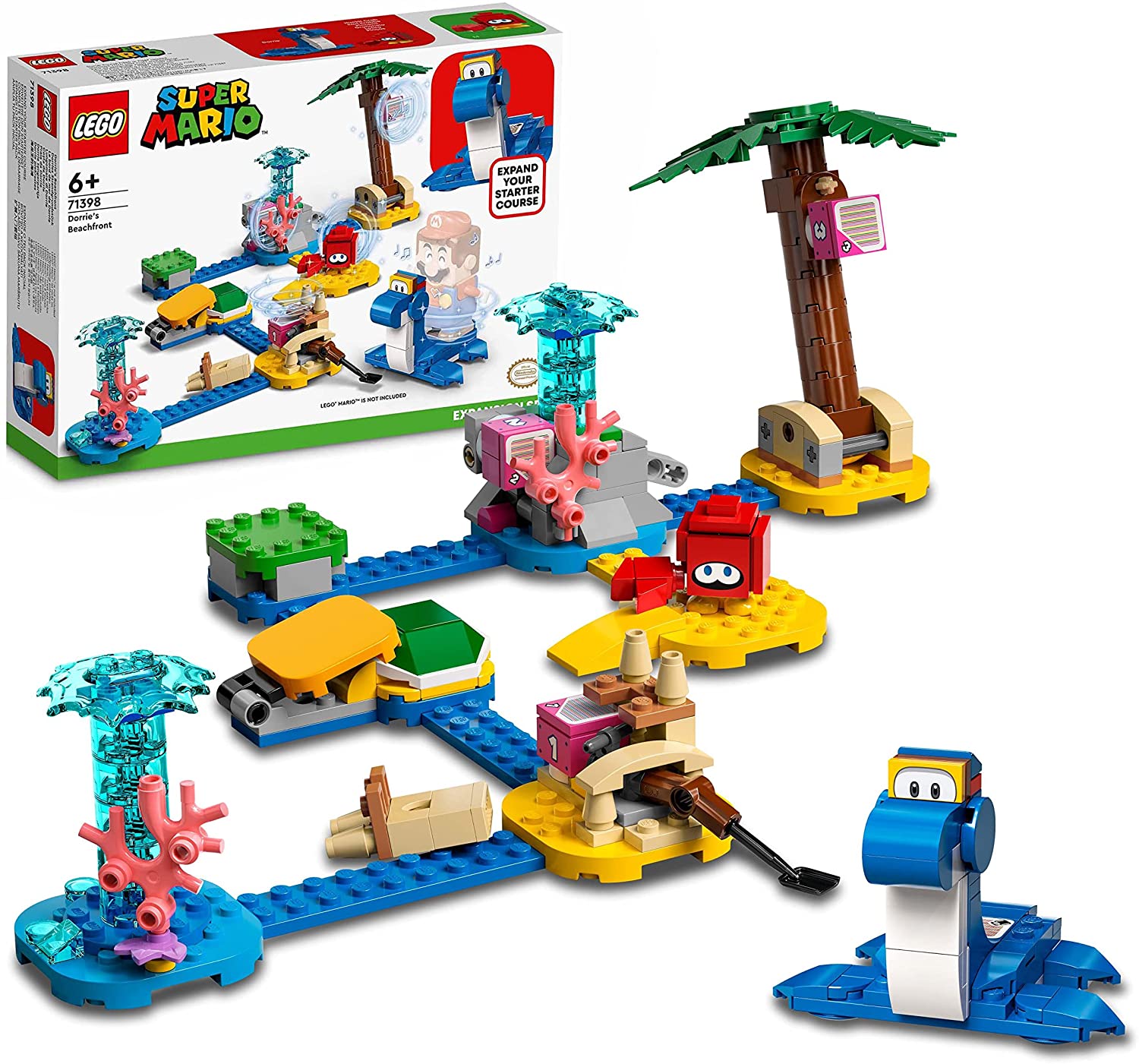 Set de LEGO 71398 de Expansión: Costa de Dorrie de Super Mario