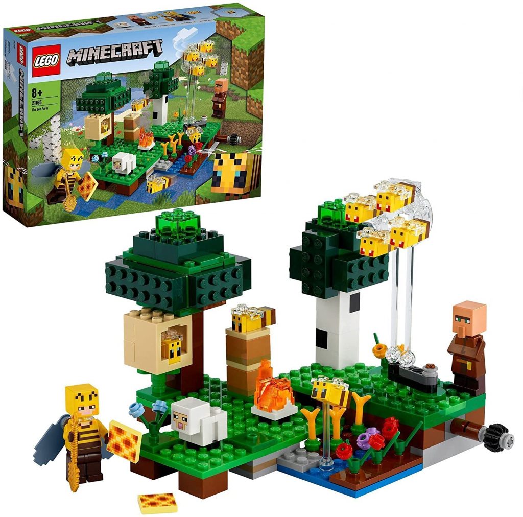 🧱 Set de LEGO 21165 de La granja de abejas de Minecraft 🧱