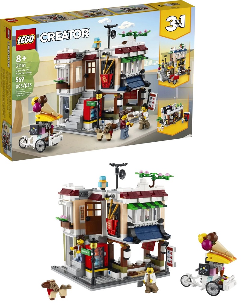 🧱Set de LEGO 31131 3 en 1 de Restaurante de Noodles 🧱
