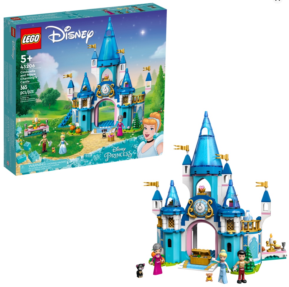🧱Set de LEGO 43206 de Castillo de la Cenicienta 🧱