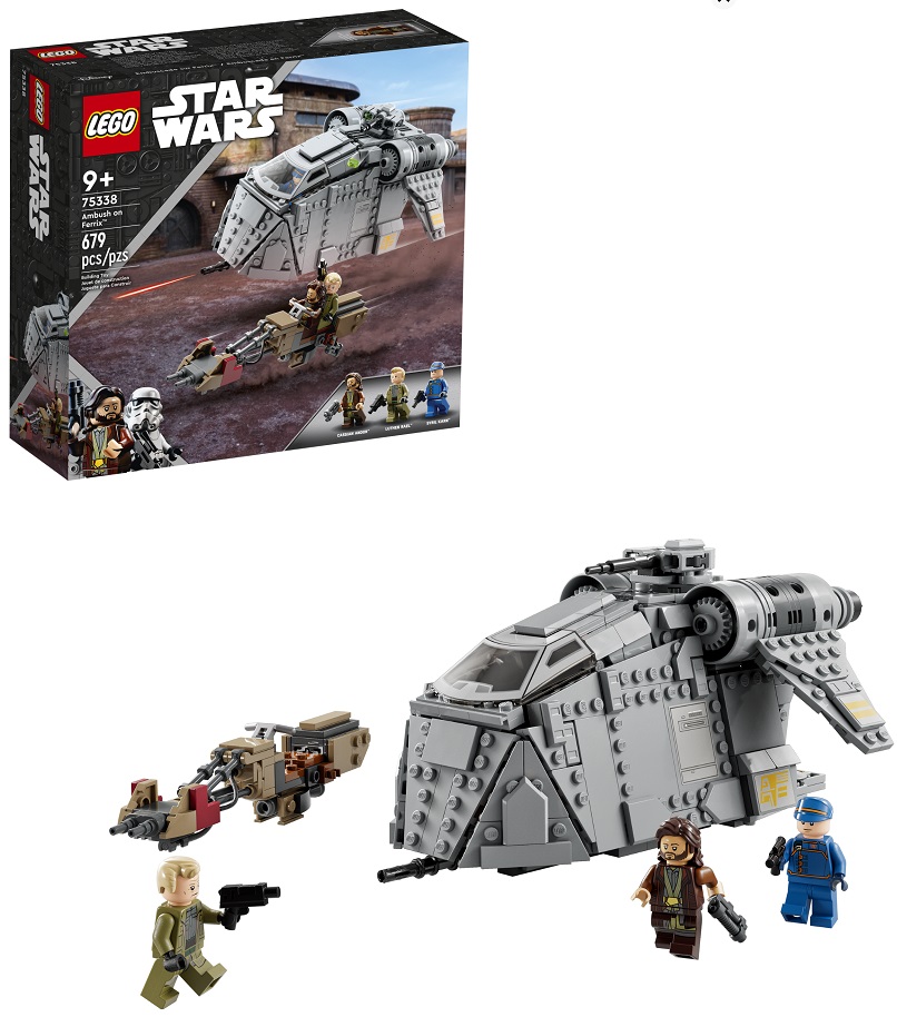🧱Set de LEGO 75338 de Emboscada en Ferrix de Star Wars 🧱