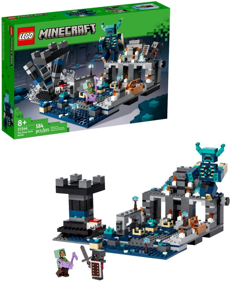🧱LEGO 21246 de La batalla en la Oscuridad Profunda de Minecraft🧱