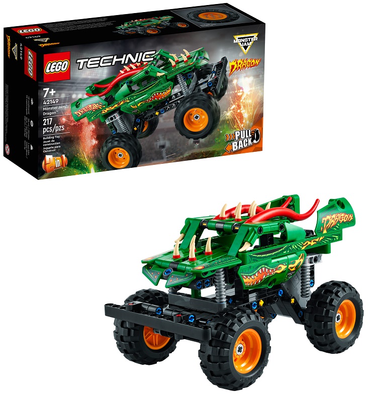 🧱LEGO 42149 de Monster Jam: Dragón de LEGO Technic🧱