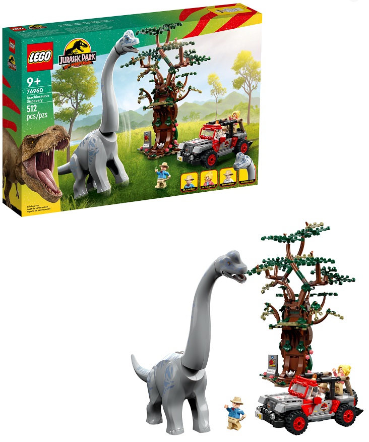 LEGO 76960 de Descubrimiento del Braquiosaurio