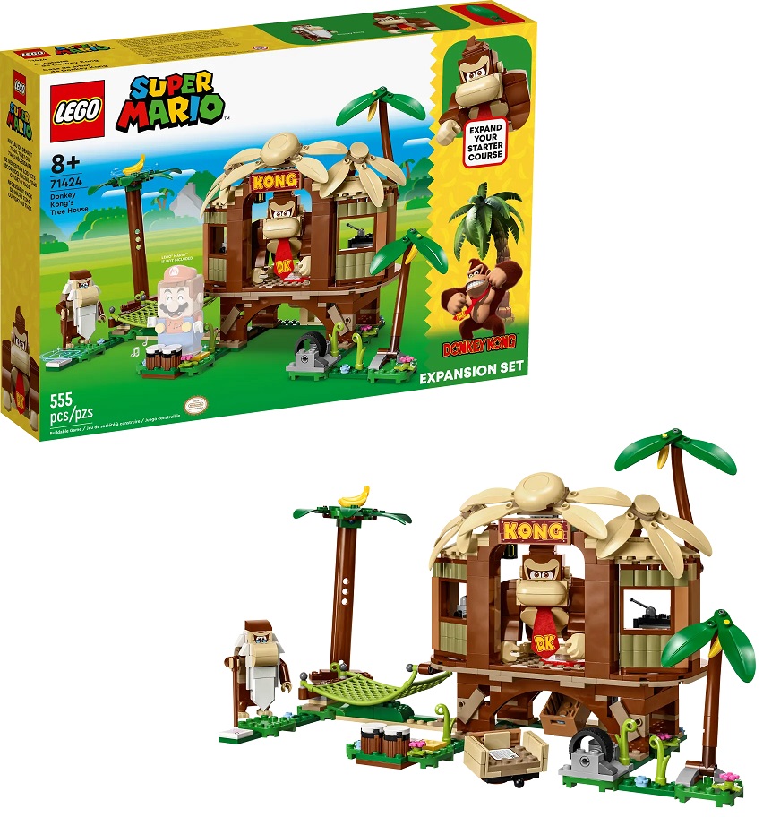 LEGO 71424 de Expansión: Casa del árbol de Donkey Kong