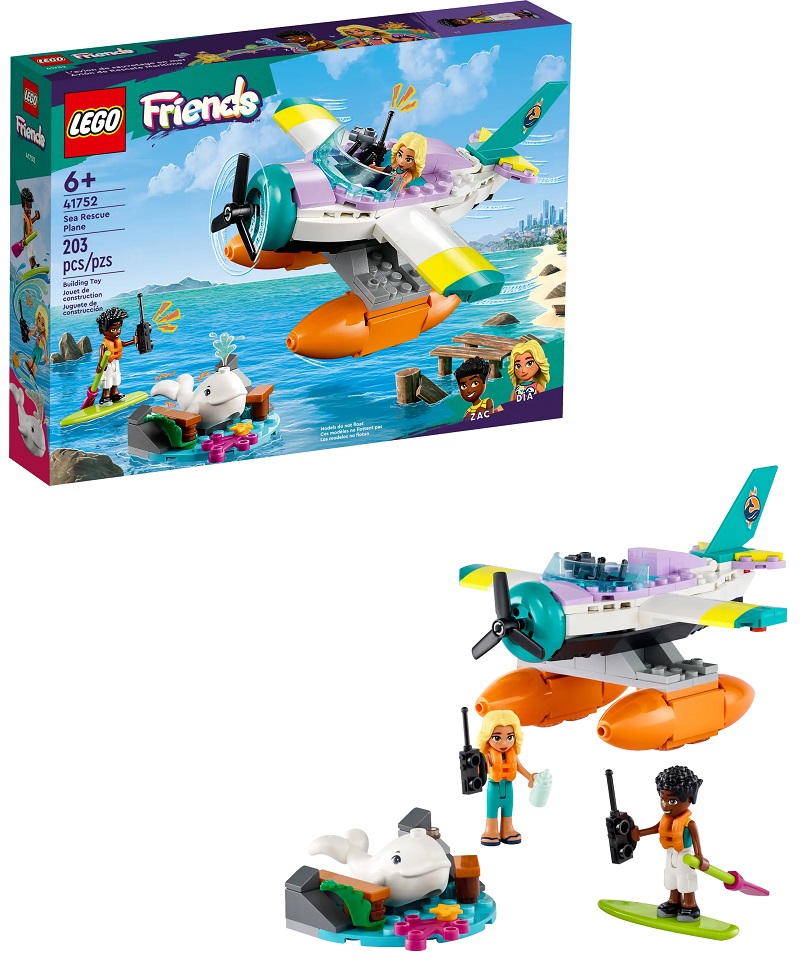 🧱LEGO 41752 de Avión de rescate marítimo de LEGO Friends🧱