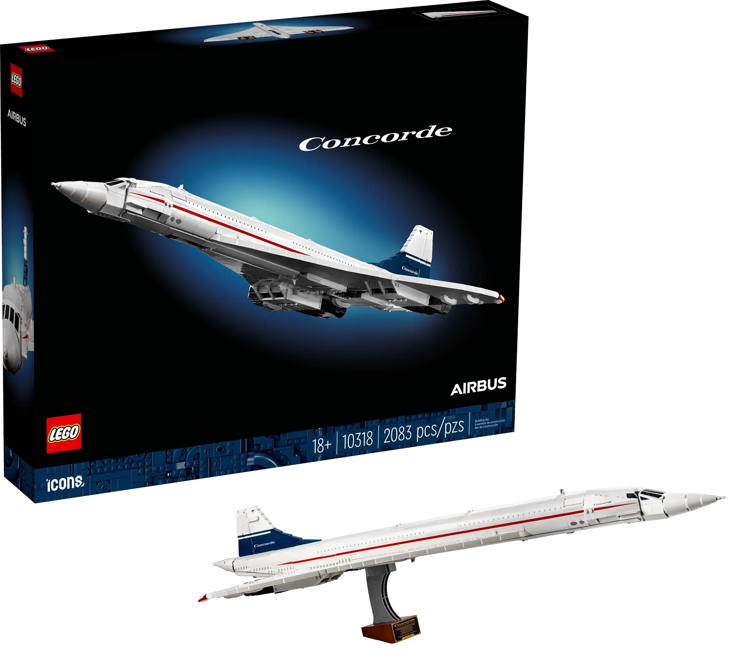 🧱Set de LEGO 10318 de Concorde 🧱